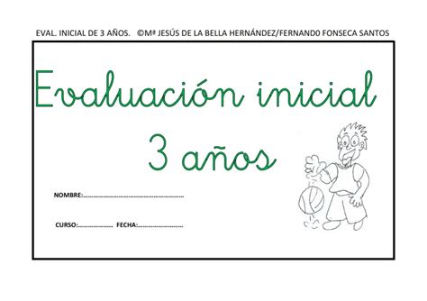 Pipiolillos EVALUACIÓN INICIAL DE TRES AÑOS