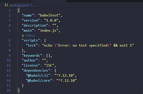 How To Create A Node And Babel Project Using Visual Studio Code Carl