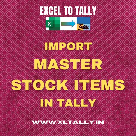 How To Import Stock Items In Tally From Excel SMAART Excel To Tally