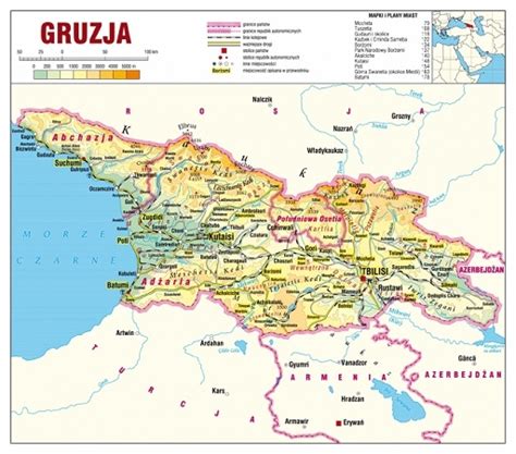 Gruzja w pigułce Przewodnik MAPY Internetowa Księgarnia Turystyczna