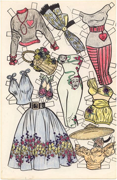 Pin On Paper Dolls Klippdockor