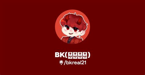 BK ベカです Twitter Instagram TikTok Linktree