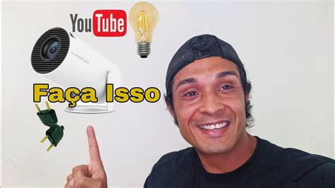 YouTube não PEGAR Se Tirar da Tomada ou FALTAR LUZ Projetor