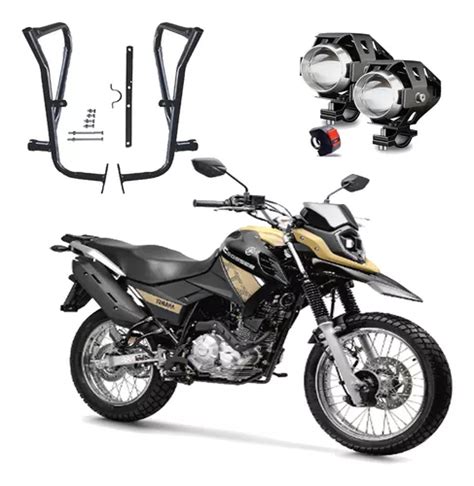 Kit Protetor Carenagem Farol Milha U5 Xtz 150 Crosser 2020