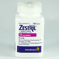 ZESTRIL Lisinopril Dosage Indication Interactions Side Effects EMPR
