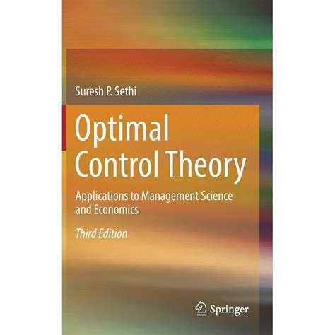 optimal control theory applications to management science and economics edition 3 hardcover