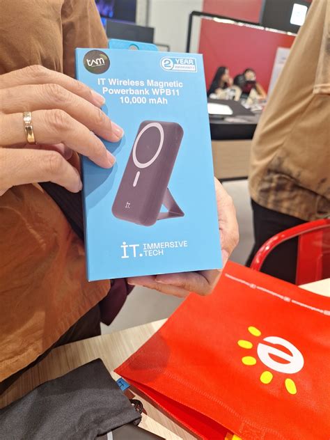 Jual IT Wireless Magnetic Powerbank WPB11 10 000mAh GRATIS ONGKIR