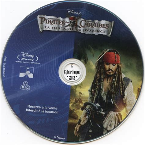 Sticker de Pirates des Caraïbes la Fontaine de Jouvence Cinéma Passion