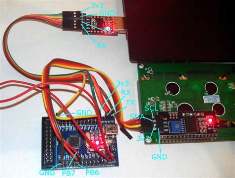 interfacing i2c lcd with stm32f103c8t6 stm32 i2c lcd tutorial stm32