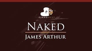 James Arthur Naked Higher Key Chords Chordify