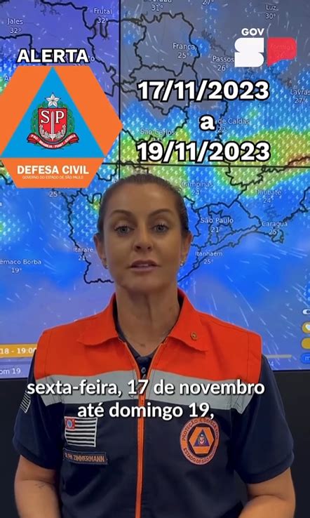 Sopesp Defesa Civil Alerta Para Tempestade E Ventos Fortes Em S O Paulo