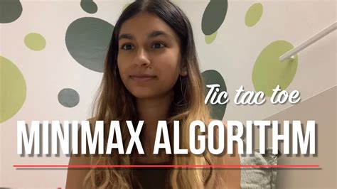tic tac toe using minimax algorithm youtube