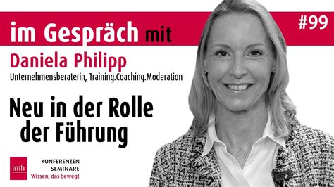 Im Gespr Ch Mit Daniela Philipp Neu In Der Rolle Der F Hrung Youtube
