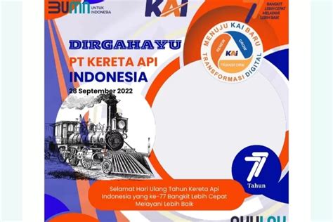13 Ucapan Selamat Hari Kereta Api Indonesia 2022 Cocok Untuk Caption