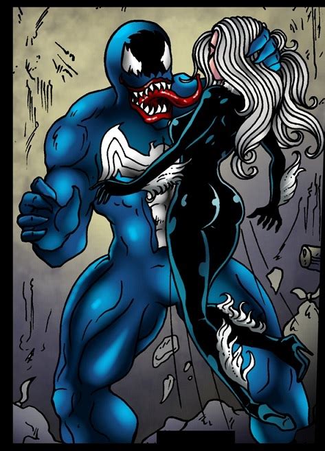 Black Cat Meets Venom By Greyhunter Hentai Foundry