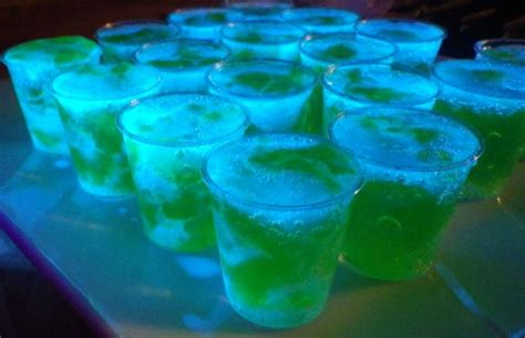 Malibu Lime Jello And Tonic Water Awesome Glow In The Dark Shooter