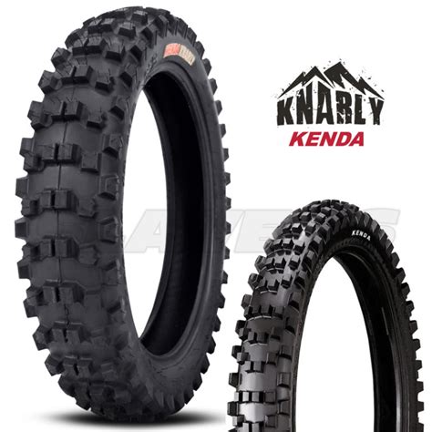 Kenda Knarly Front Rear Tires Extreme Enduro FIM Aprroved
