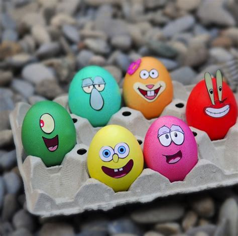 7 ideas para decorar huevos de pascua con niños para Semana Santa