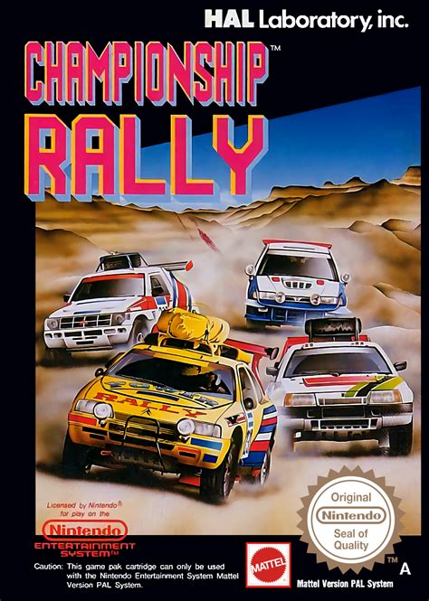Championship Rally Images Launchbox Games Database