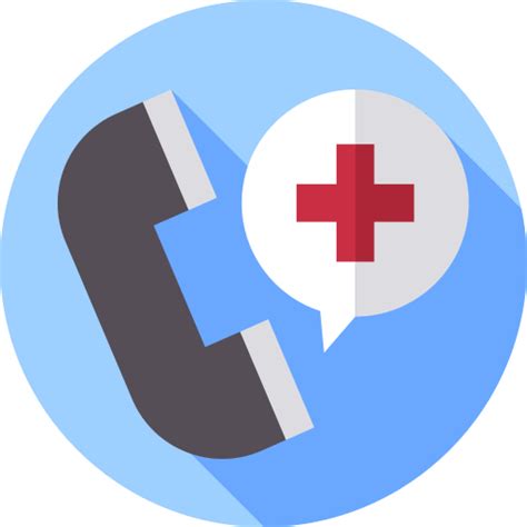 Teléfono de emergencia Iconos gratis de comunicaciones