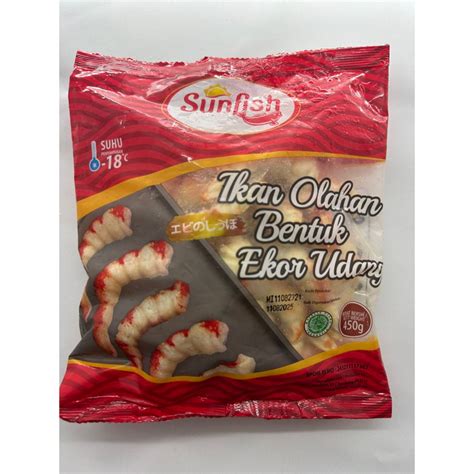 Jual Sunfish Ikan Olahan Bentuk Ekor Udang Shopee Indonesia