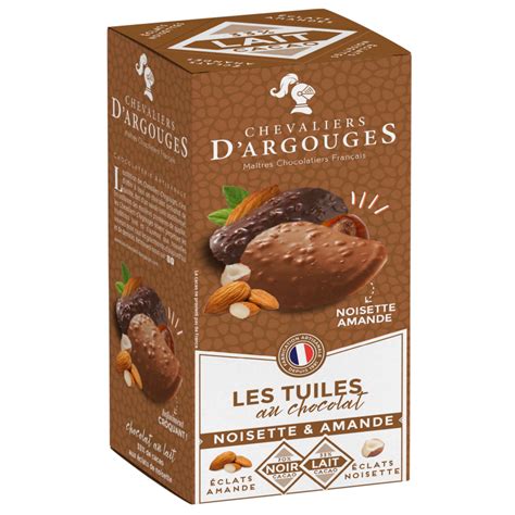 Tuiles Au Chocolat Noir Et Au Chocolat Lait