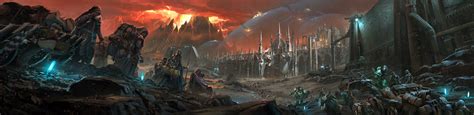 Adeptus Astartes And Astra Militarum Warhammer 40k Drawn By Tiago