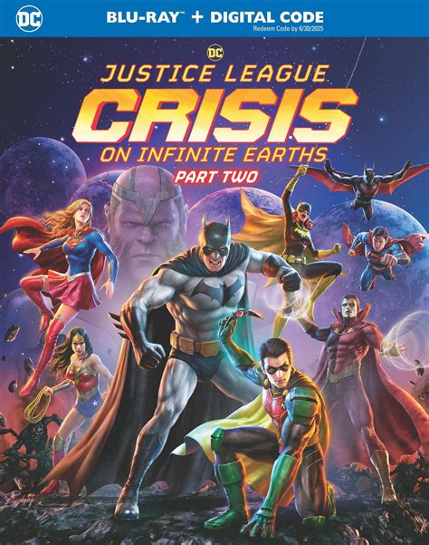 Justice League Crisis On Infinite Earths Part Two Blu Ray Digital