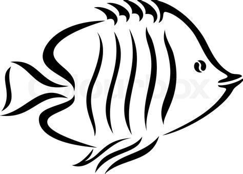 Cartoon Fisch Stock Vektor Colourbox