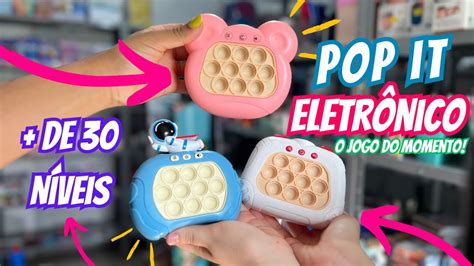 TESTAMOS POP IT ELETRÔNICO O BRINQUEDO DO MOMENTO YouTube