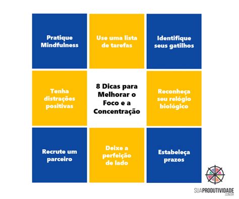 8 dicas para melhorar o foco e a concentração para ser mais produtivo