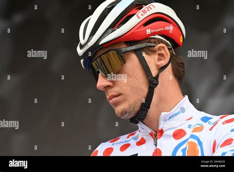 Valentin Français Madouas de Groupama FDJ photographié avant la