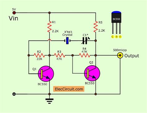 Transistor Oscillator Circuit Diagram