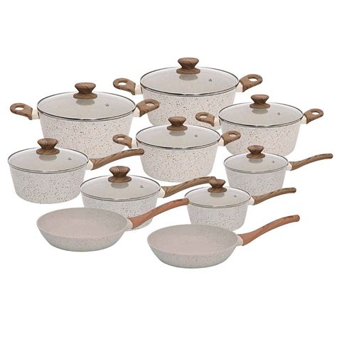 Jogo de Panelas Antiaderente Ceramica Cooktop Fogão Indução Kit 10