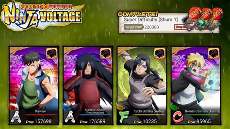 Nxb Nv Complete Super Difficulty Ru Mission Shura Naruto X
