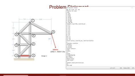 finite element method lecture 3c trusses abaqus tutorials youtube
