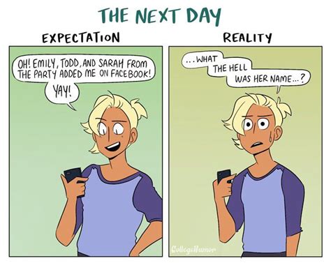 8 Expectations Vs Reality Comics That Will Teach You Some Hard Truths Funny Comics College