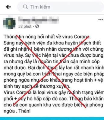 Lợi dụng mạng xã hội để cung cấp chia sẻ thông tin bịa đặt gây hoang