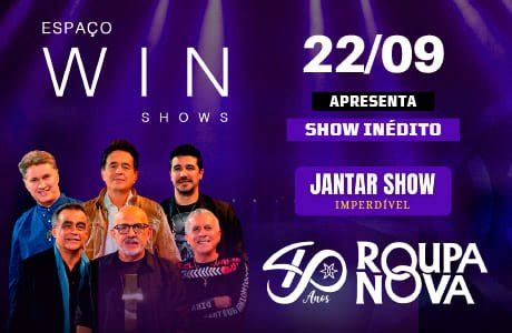 Roupa Nova Turnê 40 Anos Ticket360