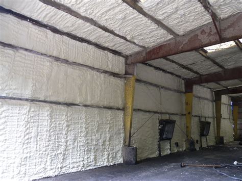 Metal Building Spray Foam Insulation St Louis Mo Green Space Construction