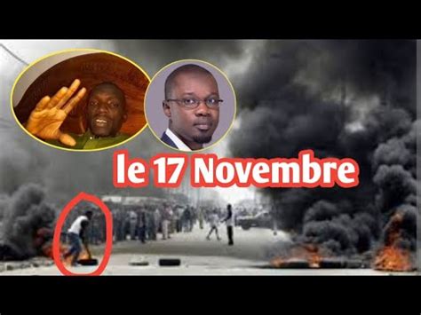 Ousmane sonko dina am ndam le 17 Novembre face à Macky sall YouTube