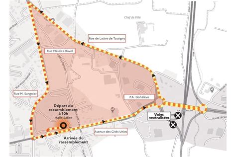 Cartes Gr Ve Du Mars Voici Les Parcours Et Perturbations Lorient