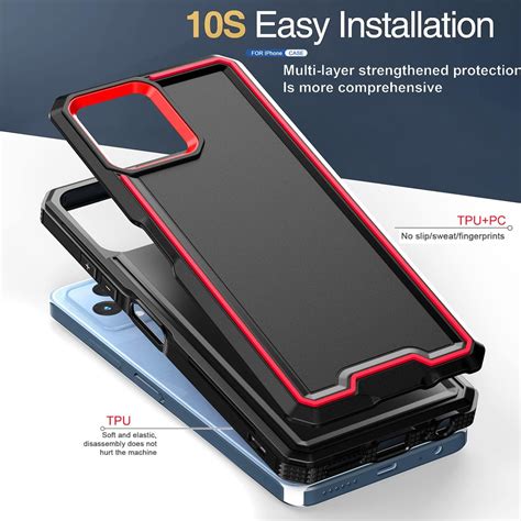 TJS Funda Compatible Con T Mobile Revvl 6X 5G Revvl 6 5G Con