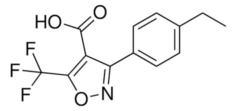 3 4 Ethylphenyl 5 Trifluoromethyl Isoxazole 4 Carboxylic Acid