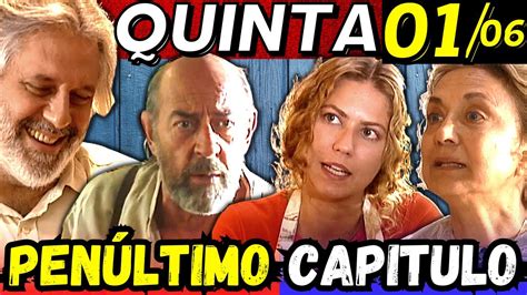 O REI DO GADO PENÚLTIMO CAPÍTULO de QUINTA 01 06 Resumo de hoje o rei