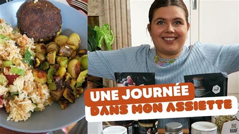 Une journée dans mon assiette vegan et protéinée YouTube