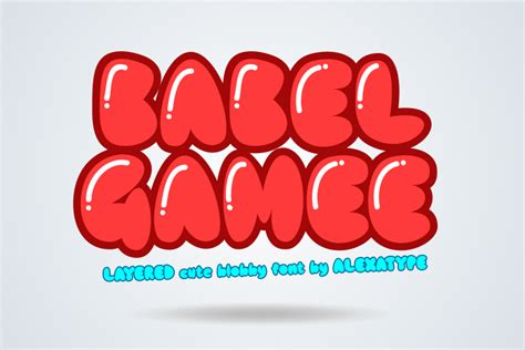 Free Bubble Letter Fonts For Bubbly Designs Graphic Pie