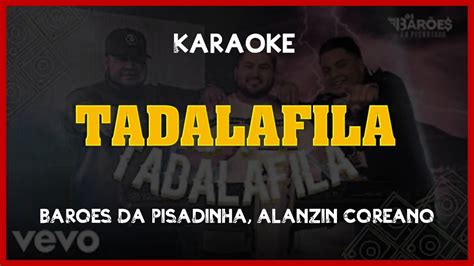 Kante Karaokê Os Barões da Pisadinha Alanzim Coreano Tadalafila