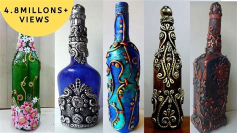 DIY Decorating Glass Bottles Ideas For A Budget Friendly Decor