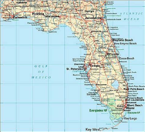 Florida Map Maps Of Florida